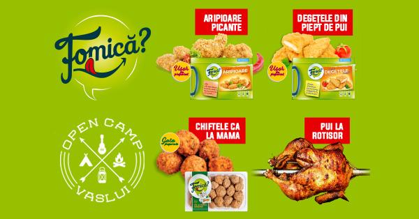 „Fomică?” te așteaptă la Open Camp 2019 cu meniuri delicioase și ...